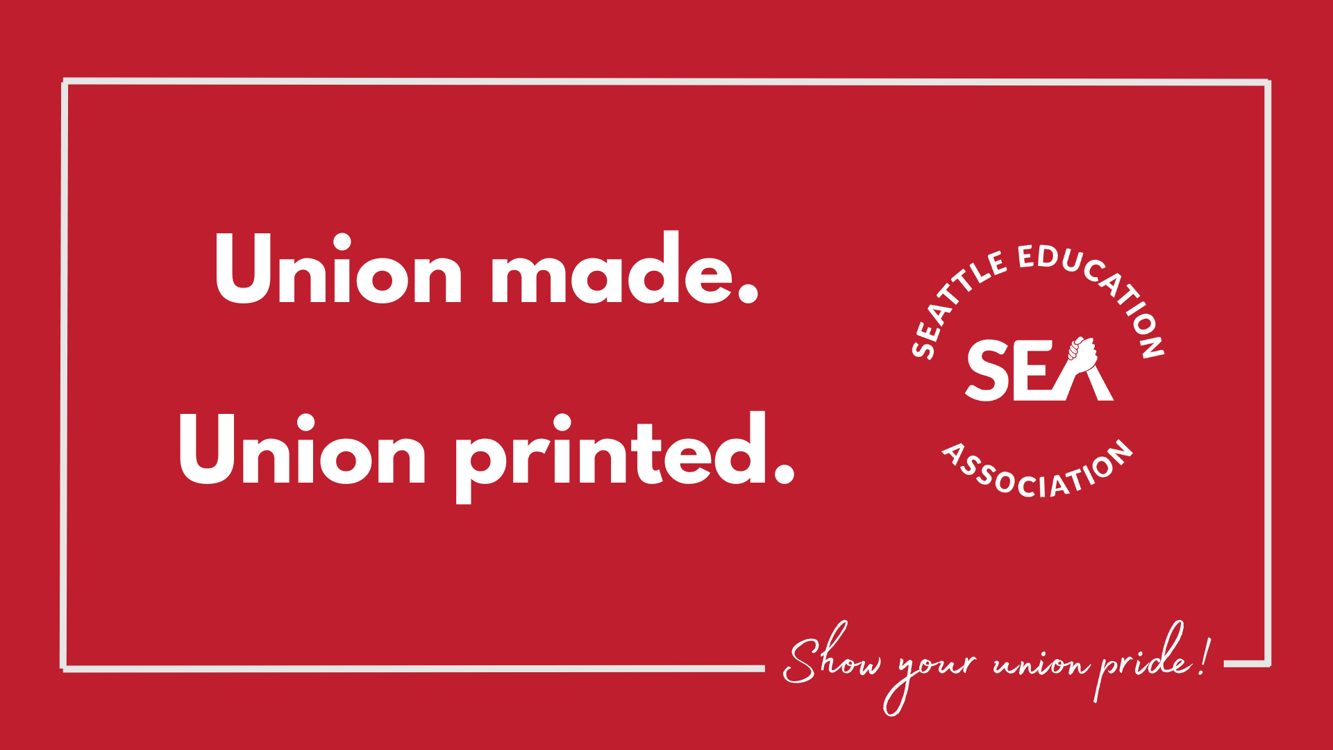 SEA Merchandise – SeattleEA